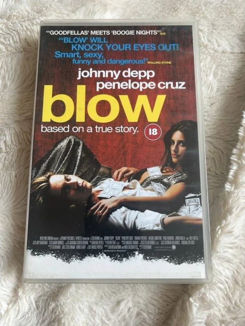 JOHNNY DEPP AND Penelope Cruz Blow VHS £3.31 - PicClick UK