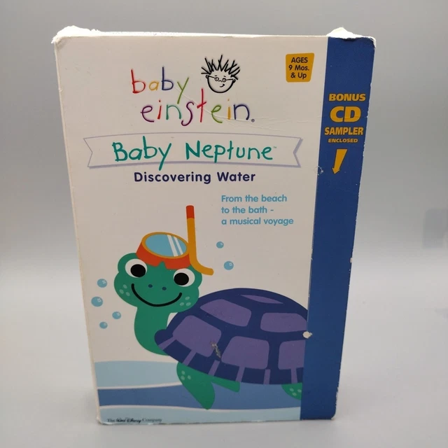 BABY EINSTEIN BABY Neptune Discovering Water VHS Tape 9 Mos+ (No Bonus ...