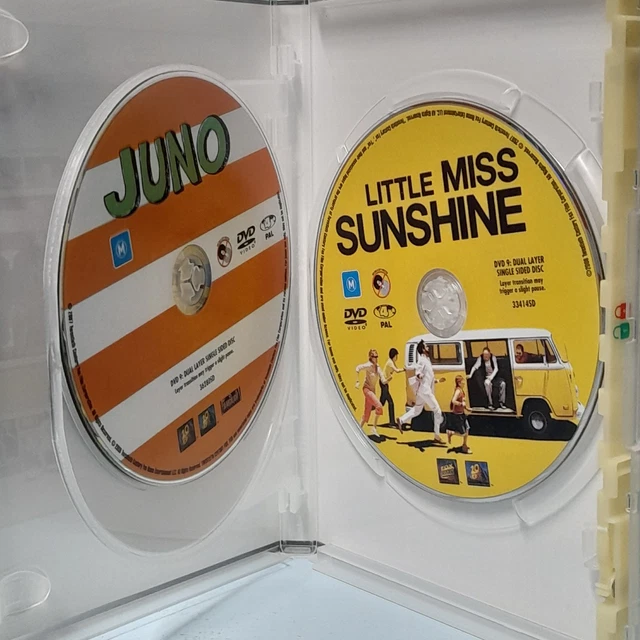 500 DAYS OF Summer, Juno, Little Miss Sunshine On DVD PAL R4 Combined ...