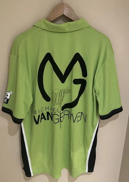 RARE XQMAX MICHAEL Van Gerwen MVG Signed Darts Shirt - XXL £99.99 ...