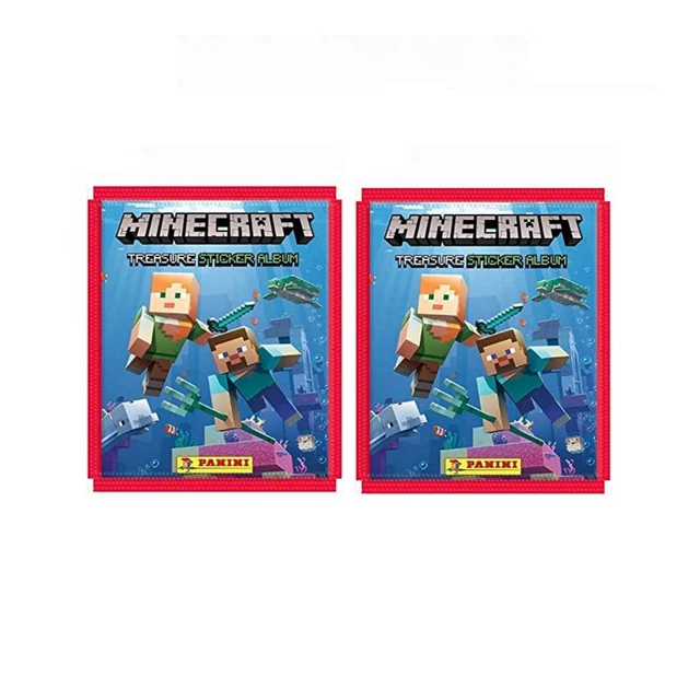 PANINI MINECRAFT TREASURE 2021 stickers choose your sticker 20-255 £0. ...