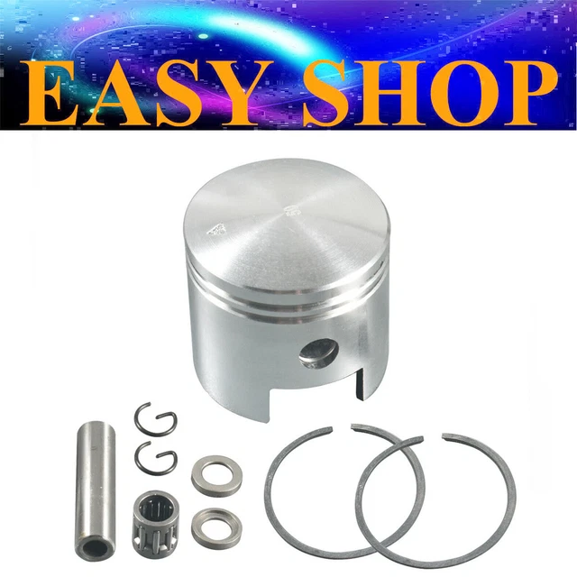 50MM PISTON RINGS Kit For 100cc 2 Stroke Motorised Motorized Push Bike ...