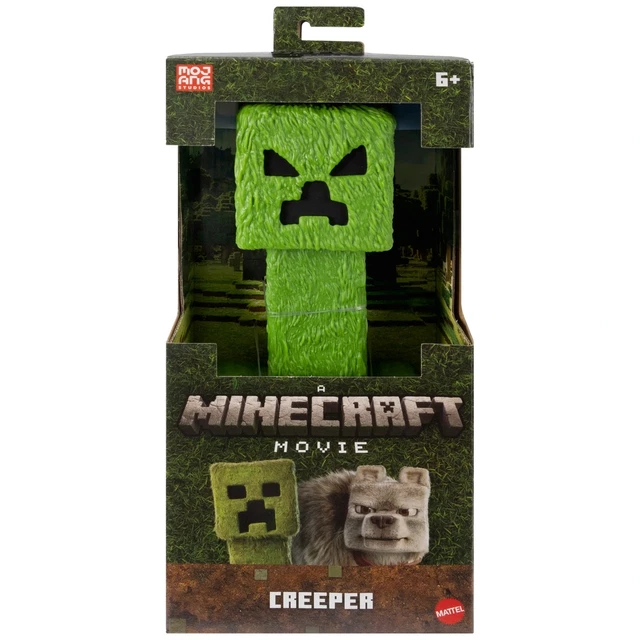 MINECRAFT MOVIE - Official Action Figure Creeper 30cm Kids Toy Game ...