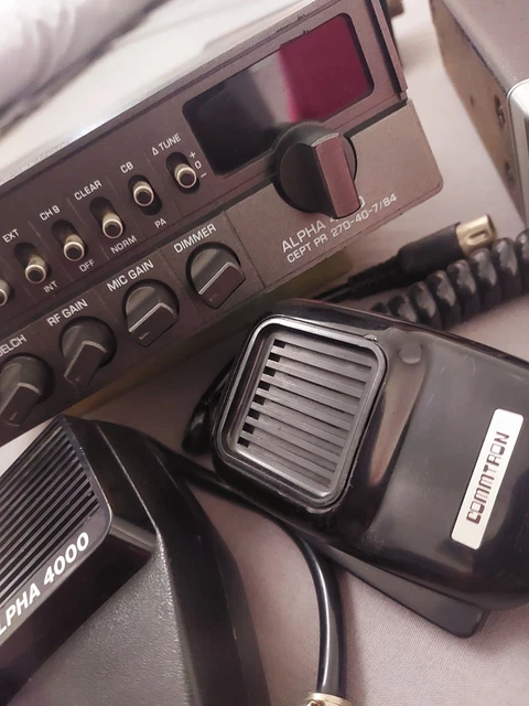 CB RADIOS - Alpha 4000 & Commtron Cb 40F Transceivers Fm Am Bundle £71. ...