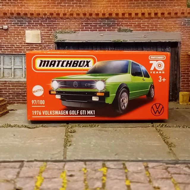1976 VW GOLF GTI MK1 *** Matchbox 2023 Power Grabs Box 979S 1:64 OVP ...