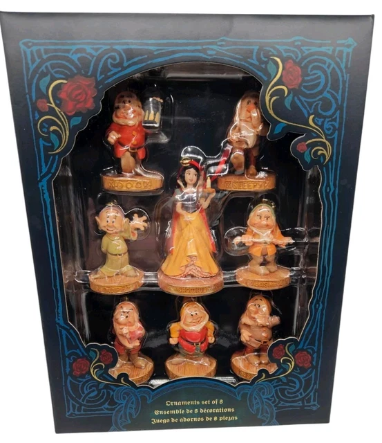 DISNEY SNOW WHITE & Seven Dwarfs 85th Anniversary Sketchbook Ornament ...