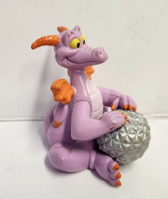 WALT DISNEY WORLD Epcot Center FIGMENT PVC Spaceship Earth Ball Figure ...