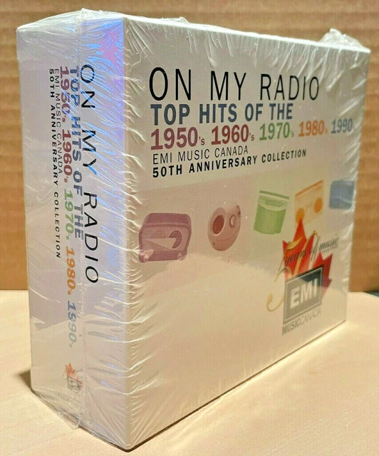 EMI 5-CD BOX Set: On My Radio Top Hits Of The 1950s, 60s. 70s, 80s, 90s ...