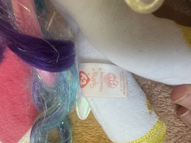 MY LITTLE PONY G4 Celestia Ty Sparkle Collection Plush Toy Soft Toy 7 ...