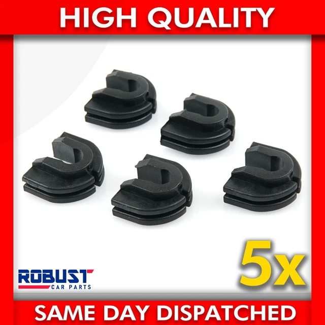 5X FOR VW T4 Transporter Caravelle Front Grille Trim Clips Fasteners ...
