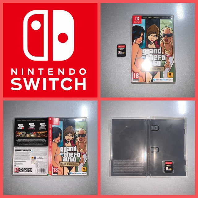 GRAND THEFT AUTO: The Trilogy The Definitive Edition (Nintendo Switch ...