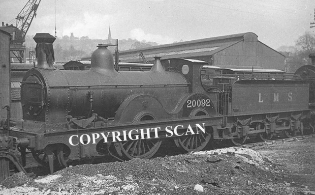 Railway Steam Photo 20092 Lms 2 4 0 Nottingham 1944 1 £2 99