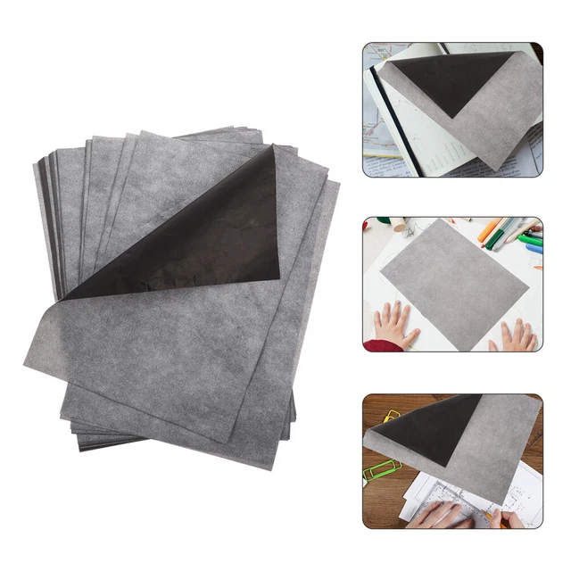 100 SHEETS PAPIER Transfert Carbone Graphite Bureau De Scrapbooking EUR ...