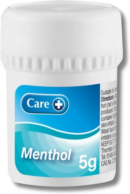 CARE MENTHOL CRYSTALS, Produces Powerful Menthol Vapour, Fast and ...
