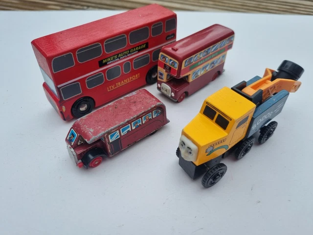 THOMAS THE TANK Engine Wooden Toys - Sodor - Bus Bundle B2 £4.31 ...
