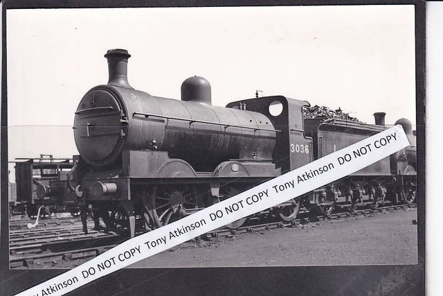 LNER - EX Gnr - J5 Class 0-6-0 3036 @ Peterborough - Vintage Image ...