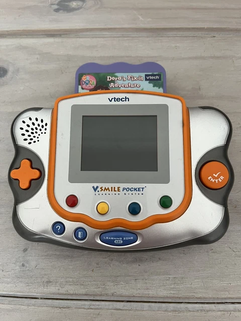 VTECH V SMILE Cyber Pocket Learning System Electronic Educational With ...