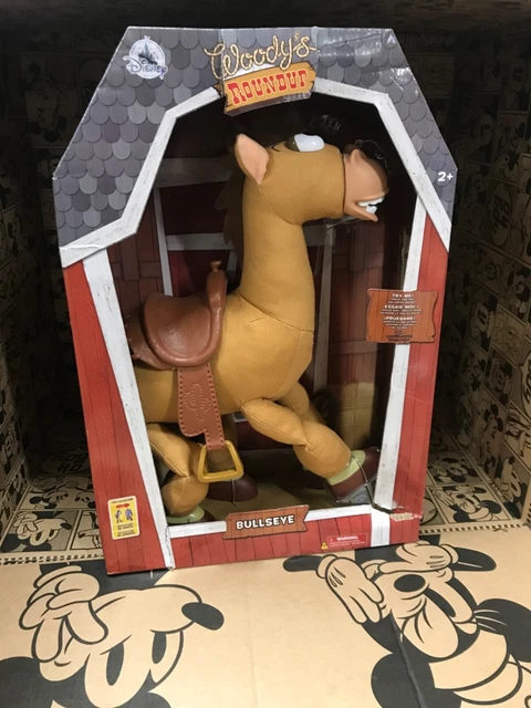 DISNEY STORE ORIGINAL, Bullseye Interactive Talking Action Figure -Toy ...