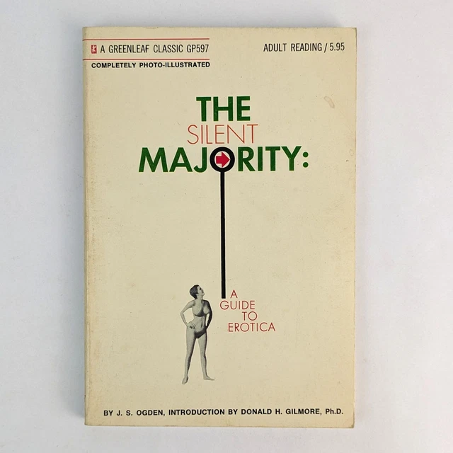 J. S. OGDEN: The Silent Majority: A Guide to Erotica 1971 1st Edition $192.00 - PicClick AU
