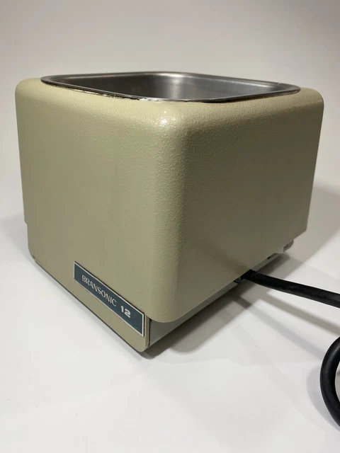 BRANSON ULTRASONIC CLEANER / SmithKline Company Model B-12, No Lid ...