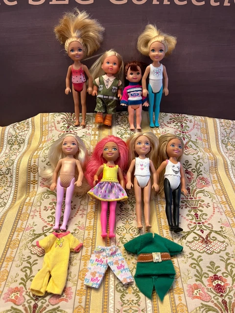BARBIE LITTLE SISTER Kelly Chelsea Doll Lot Of 6 II $12.14 - PicClick CA