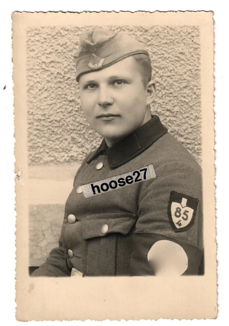 PORTRAIT ARBEITSMANN RAD Abt. 85/4 Ärmelspaten Schiffchen AK 2.WK orig ...