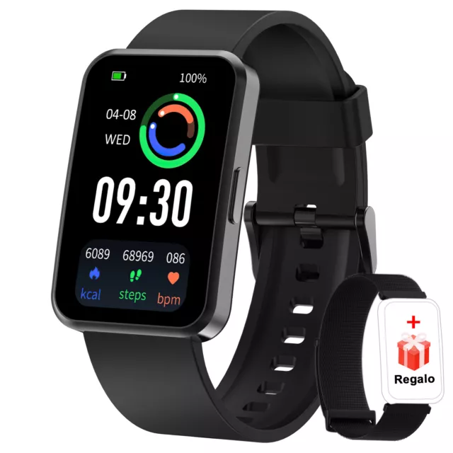IOWODO R5 SMARTWATCH per Uomo Donna Orologio Fitness Tracker con ... IOWODO R5 SMARTWATCH per Uomo Donna Orologio Fitness Tracker con ...