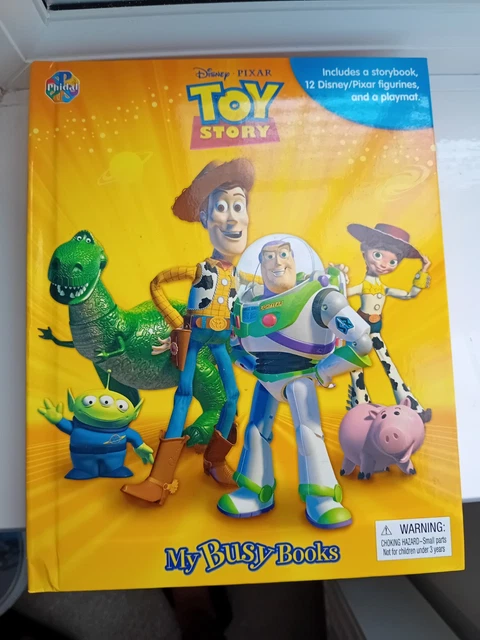 TOY STORY DISNEY/PIXAR Figures & Playmat My Busy Book Complete 2010 £15 ...