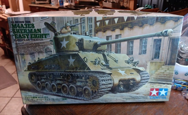 TAMIYA 1:35 US Medium Tank M4A3E8 Sherman Easy Eight Plastic Model Kit 35346 EUR 24,65 - PicClick DE
