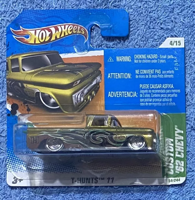 HOT WHEELS, HOT wheels 2011 Super TREASURE HUNT #4/15 - Custom 62 Chevy ... HOT WHEELS, HOT wheels 2011 Super TREASURE HUNT #4/15 - Custom 62 Chevy ...