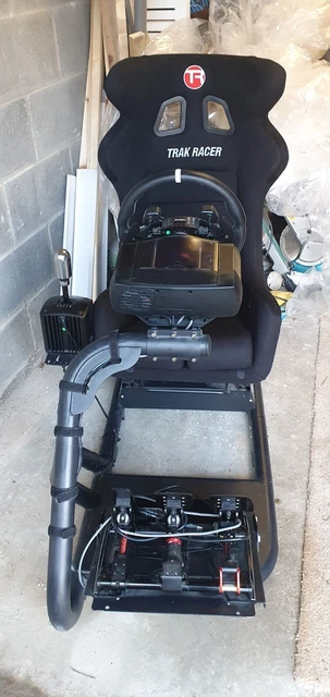 FANATEC & RS6 Track Racer Sim Racing Rig, with Xbox one X & 4 games £ ...