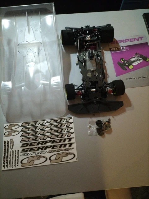 'SERPENT 950R' PICCO RC 1/8 On Road Nitro Bone Vintage Novarossi Sanwa ...