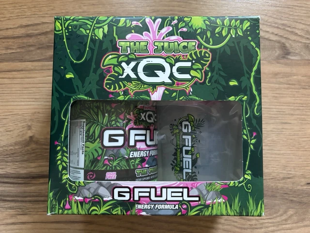 GFUEL XQC THE Juice Collectors Box Limited Edition $120.00 - PicClick CA