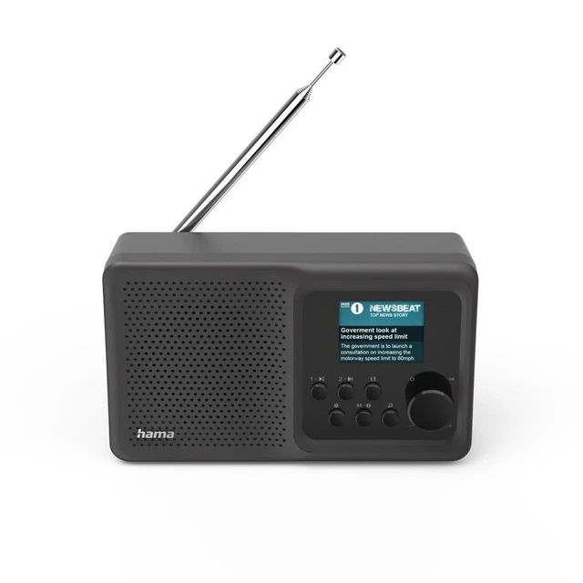 HAMA DIGITALRADIO &DR5BT&, FM/DAB/DAB+/Bluetooth®/Akkubetrieb #31952340 ...