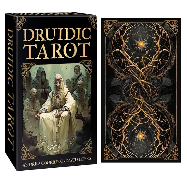 DRUIDIC TAROT DECKS 78 Pieces Oracle Divination Accessories Meditation ...