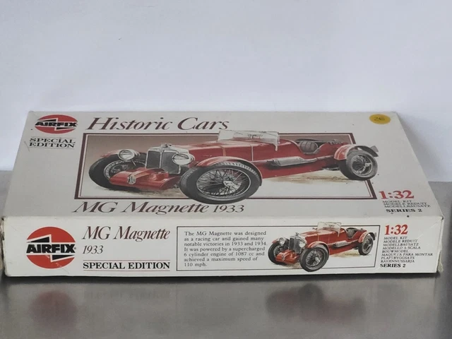 1/32 AIRFIX MODELLBAUSATZ - MG Magnette 1933 - #17, Sieger TT 1933 ...