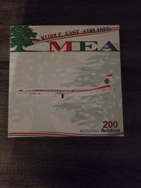 MEA MIDDLE EAST Airlines AV2321003 200 Aviation Model Plane $300.00 ...
