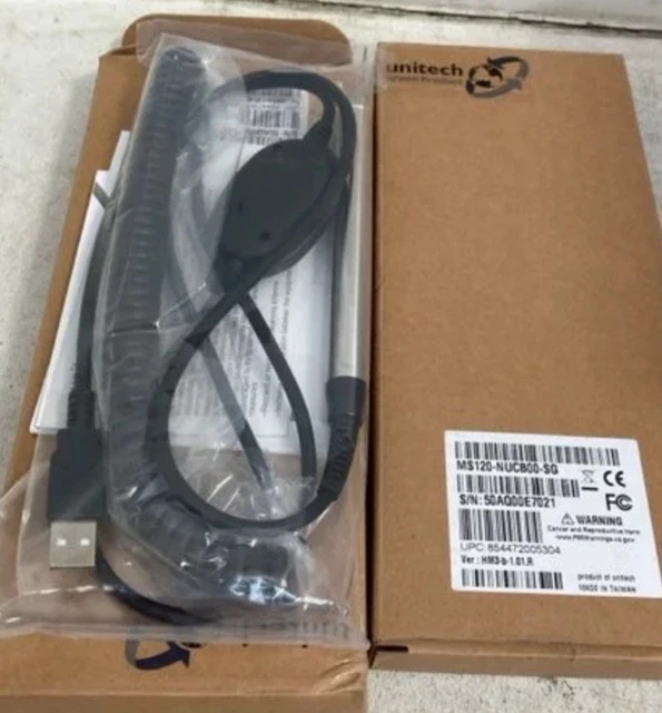 NEW UNITECH MS120-2G Pen Barcode Scanner £82.88 - PicClick UK