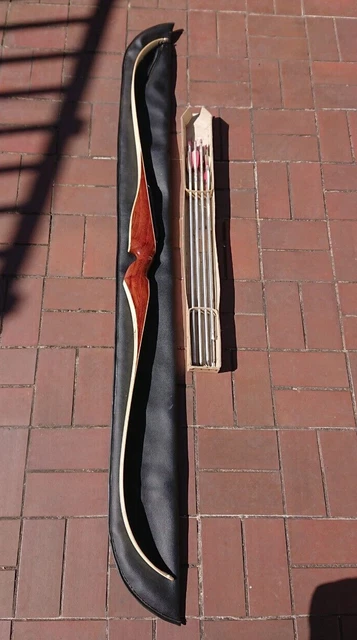 LES HOWIS MARKSMAN Forest Ranger composite recurve bow 34lbs @ 28" draw ...