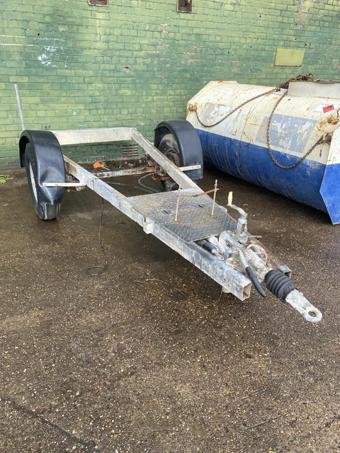 TRAILER CHASSIS PROJECT Farm Tractor Quad Heavy Duty 2 Ton Payload £300 ...