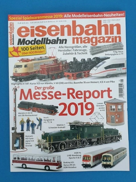 MAGAZINE FERROVIAIRE MODÉLISME ferroviaire salon spécial du jouet 2019 non lu 1A abs. TOP EUR 7 ...