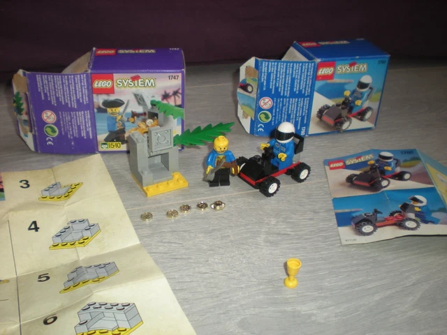 LEGO SYSTEM 1760 1747 2 Boites Et Notices Ancien 1995 1996 95 96 EUR 25 ...