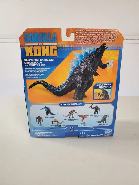 PLAYMATES MONSTERVERSE GODZILLA VS KONG Supercharged Godzilla 6 ...