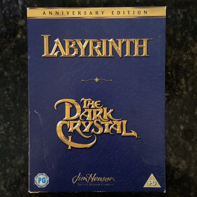 LABYRINTH / THE Dark Crystal (DVD 4 Disc set) David Bowie, Anniversary ...