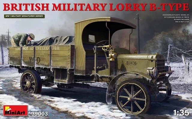 1:35 MINIART 39003 British Military Lorry B-Type EUR 44,50 - PicClick DE
