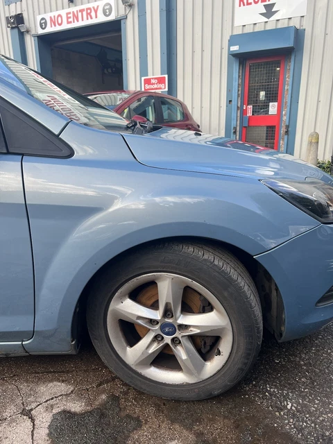 FORD FOCUS MK2 Wing Drivers Offside Front Facelift Avalon Blue 08-11 ...