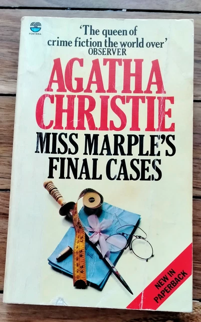 AGATHA CHRISTIE - Miss Marple's Final Cases - Paperback Book (1980 ...