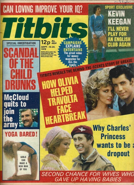 JOHN TRAVOLTA ONJ Wanda Ventham Dennis Weaver Derek Nimmo September ...