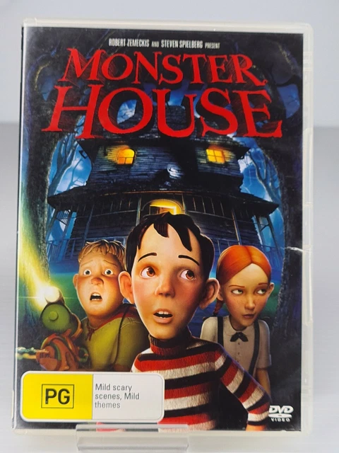 MONSTER HOUSE DVD Steve Buscemi Maggie Gyllenhaal Kathleen Turner Sam ...