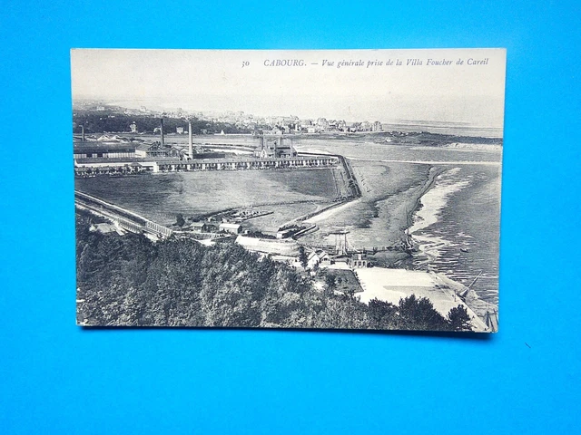 CPA CABOURG - Vue générale prise de la Villa Foucher de Careil. EUR 0,50 - PicClick FR